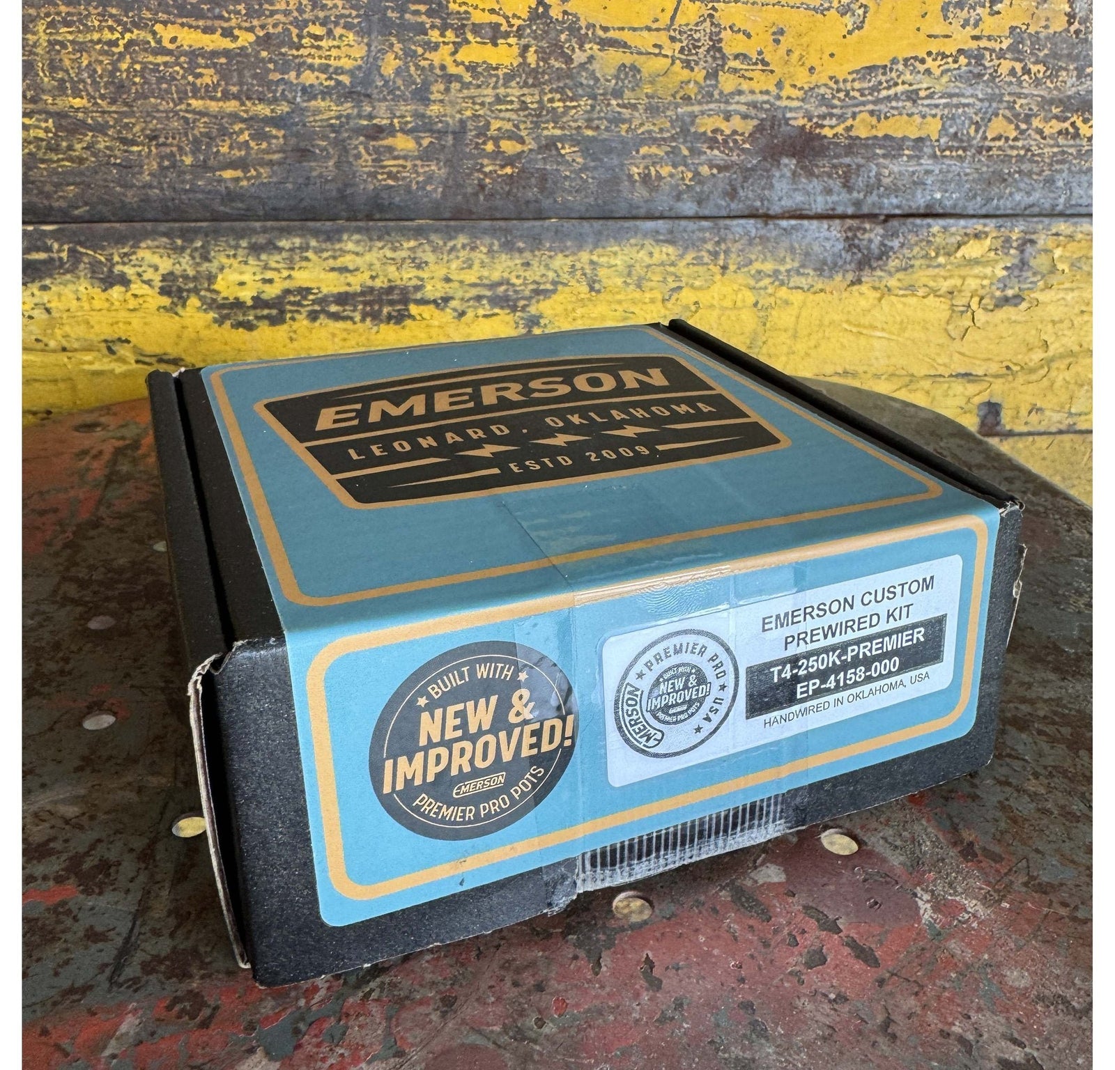 Emerson Custom Telecaster 4-Way Switch Prewired Kit - T4-250K-Premier ...